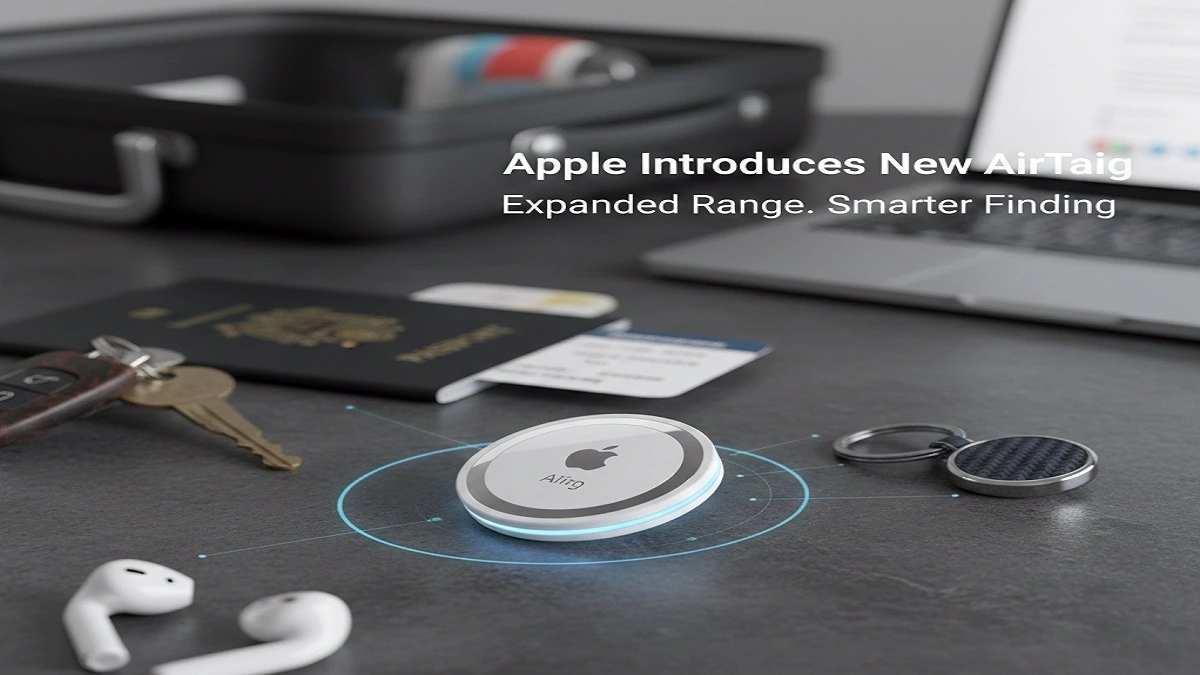 Apple Launches New AirTag With Longer Range & Precision Finding
