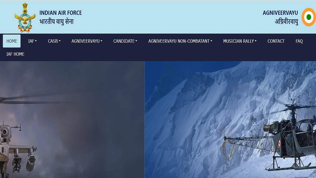 Join Indian Air Force Agniveer Vayu Intake 02/2027 Recruitment 2026 ...